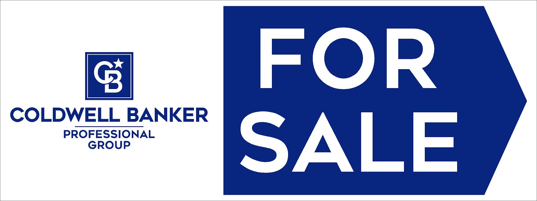 9" x 24" Coldwell Banker Directional - Towers Sign Marketing